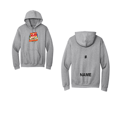 2023 SECTION 10 LEAGUE CHAMPTIONSHIP HOODED SWEATSHIRT WITH NAME AND ...