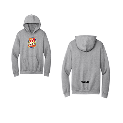2023 SECTION 10 LEAGUE CHAMPTIONSHIP HOODED SWEATSHIRT WITH NAME ON ...