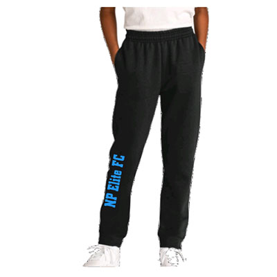 Joggers w/ Blue NP Elite FC- Black | BK Sports