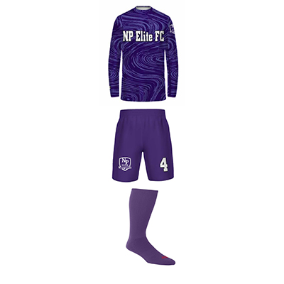 NP Elite FC Custom Goal Keeper Package – Purple | BK Sports